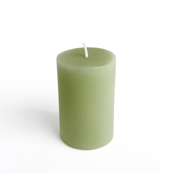 Ebern Designs Unscented Pillar Candle | Wayfair