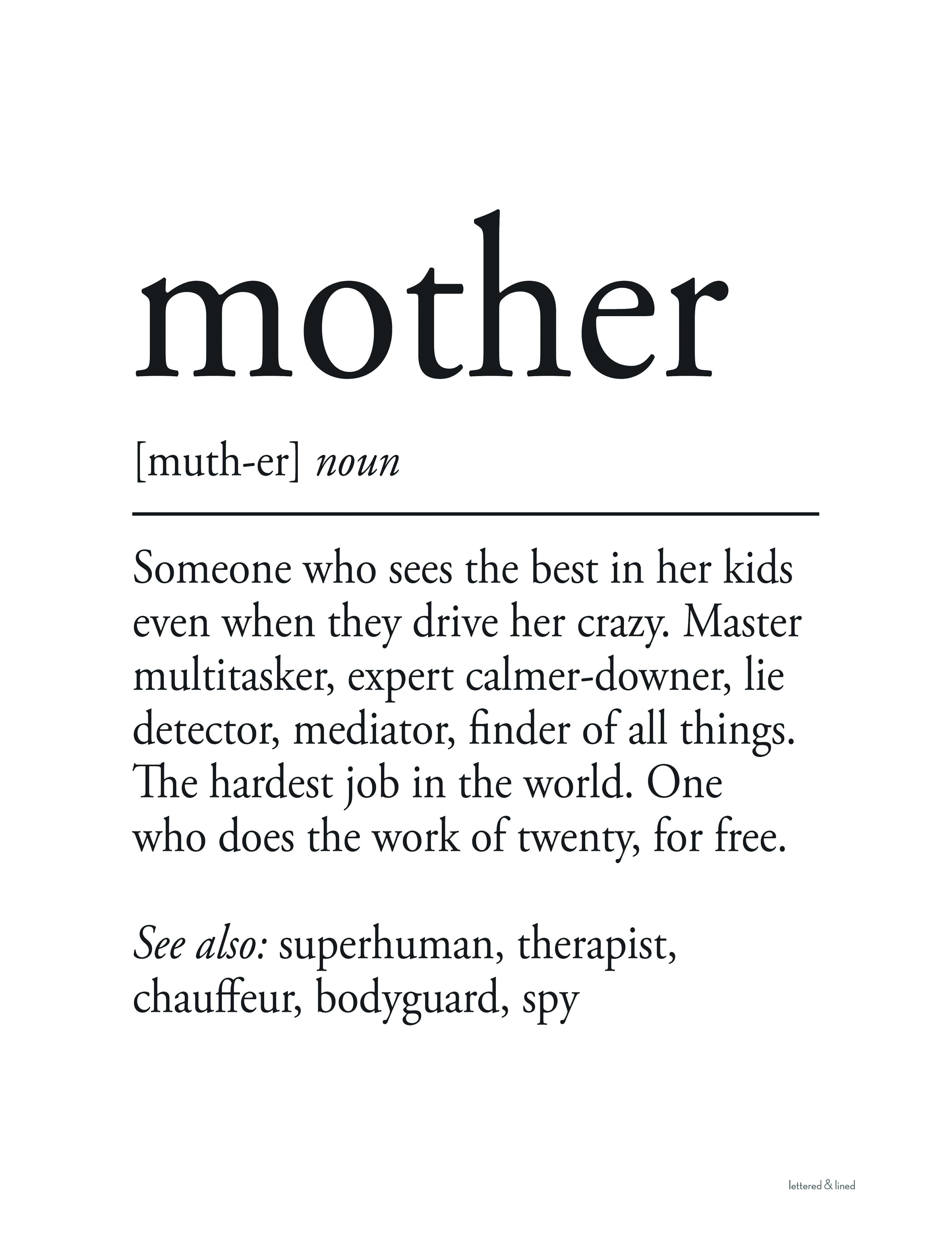Trinx Mother Definition - Wayfair Canada