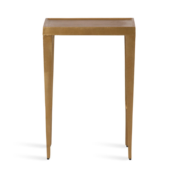Everly Quinn Paulmichael Metal Narrow Side Table | Wayfair