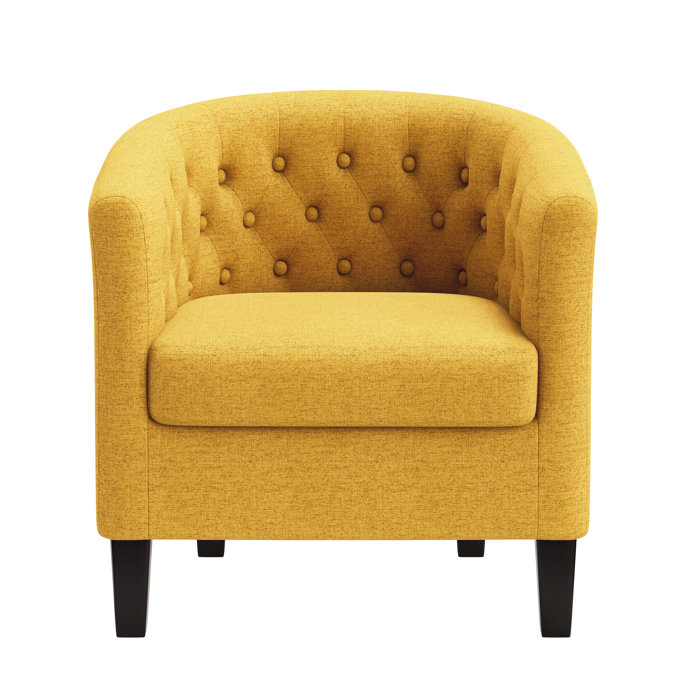 Red Barrel Studio® Upholstered Barrel Chair & Reviews | Wayfair
