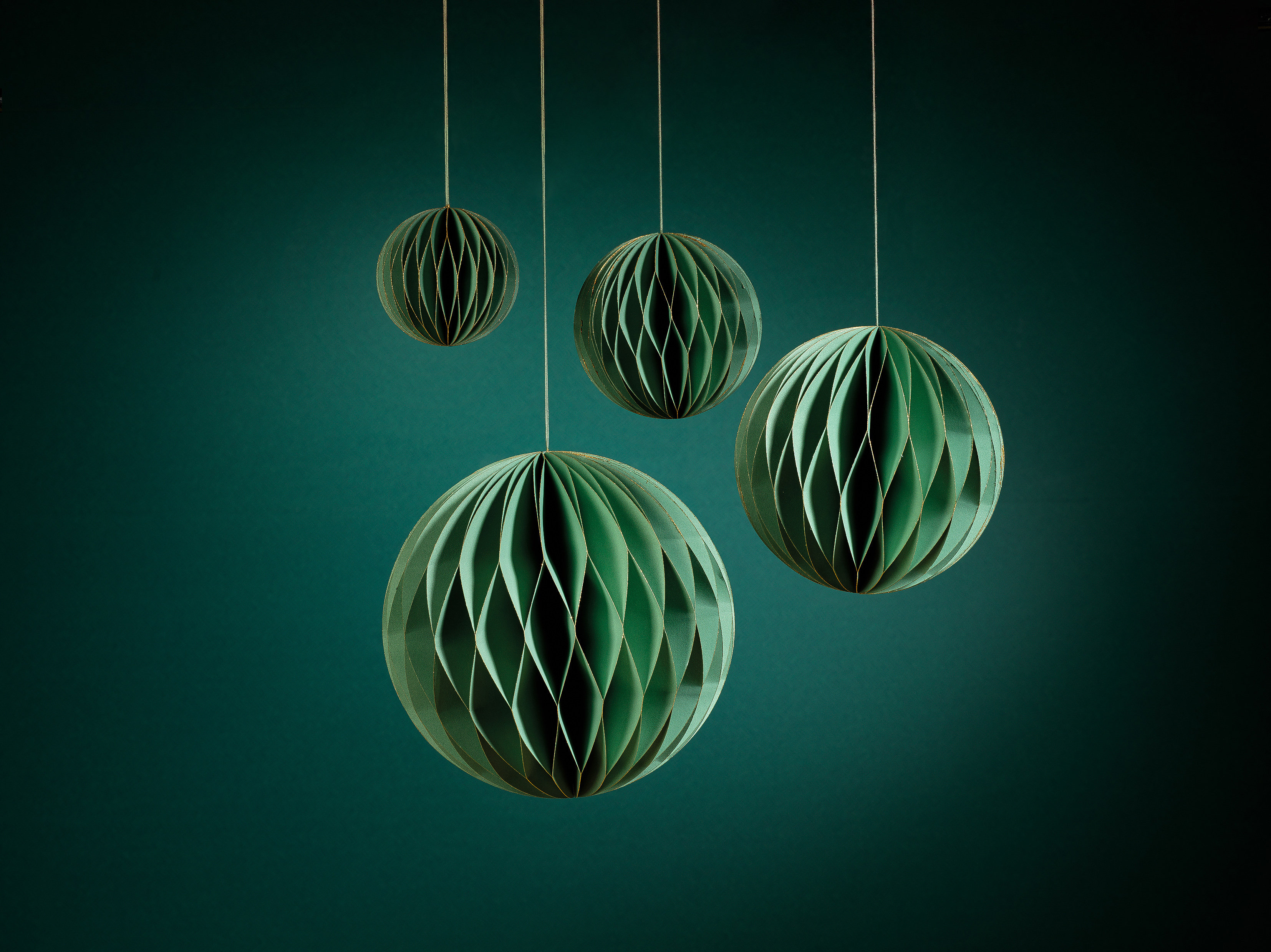 The Holiday Aisle® Miriam Deco Set of 12 Ball Ornament | Wayfair