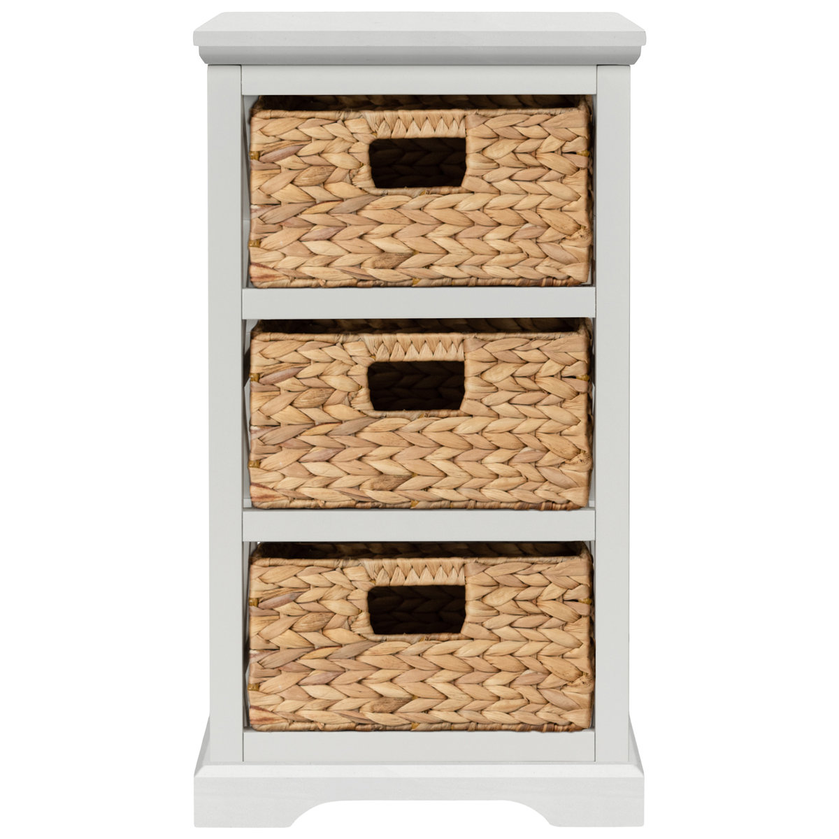 Beachcrest Home™ Backman Solid Wood 3 - Drawer End Table & Reviews ...