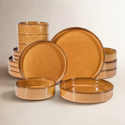 odd shaped dinnerware sets