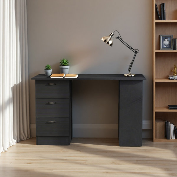 Ebern Designs Modern Home Office Computer Desk Bookcase Combo Writing ...