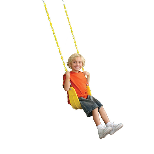Swing-n-Slide Plastic Belt Swings with Chains and Stand-up Swing Combo ...