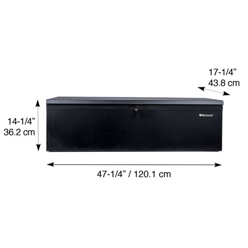 Montezuma 47.28'' W Steel Job Site Storage | Wayfair