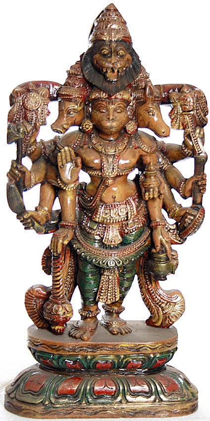 Exotic India Pancha-Mukhi Hanuman (The Eleventh Rudra) - Wayfair Canada