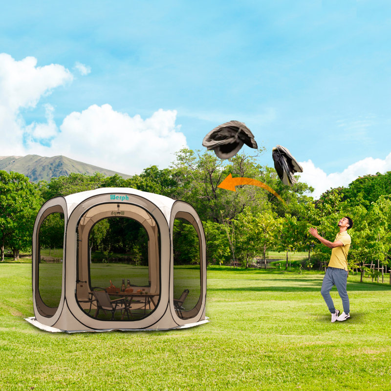 Werph 10 Ft. W x 10 Ft. D Portable Pop Up Canopy | Wayfair