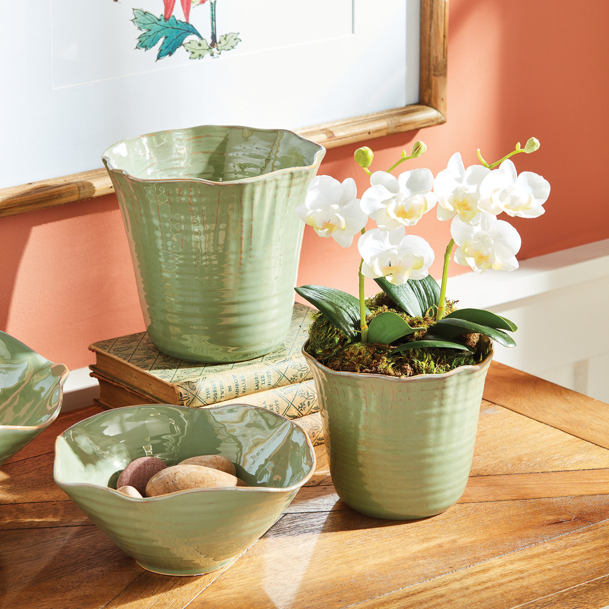 Birch Lane™ Marcel Handmade Ceramic Pot Planter | Joss & Main