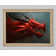 Happy Larry Red Nasty Dragon Framed Print | Wayfair.co.uk