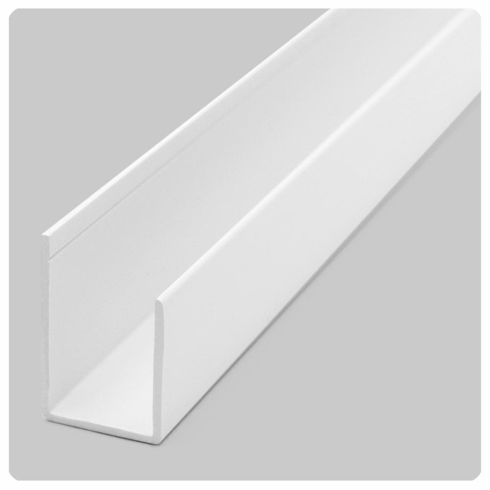 CeilingConnex 8 ft. x 0.83 ft. Grid Kits and Covers PVC Ceiling Tile ...
