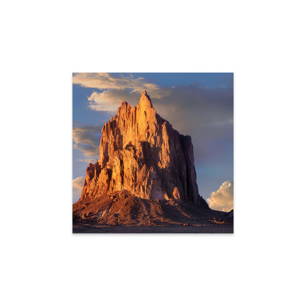 Millwood Pines Shiprock, The Basalt Core Of An Extinct Volcano, New ...