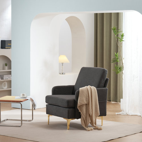 Latitude Run® Upholstered Accent Chair & Reviews | Wayfair