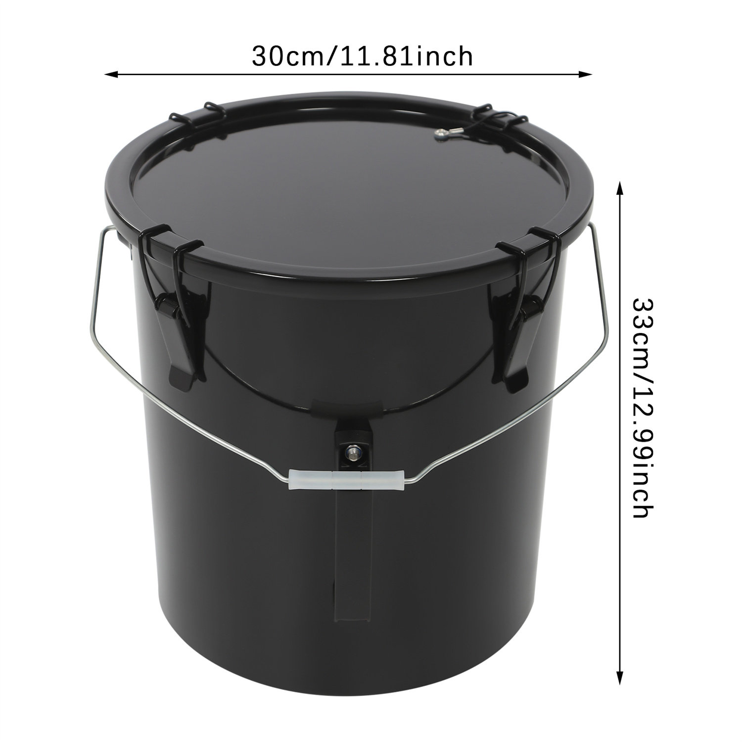 Latitude Run® 6 Gallon Fryer Oil Bucket With Lid | Wayfair