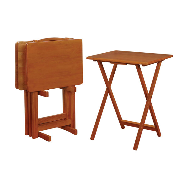 Hokku Designs Jennefer Tray Table Set | Wayfair