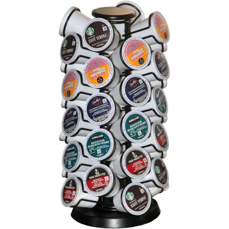 Anadea K Cups Holder,K Cup Carousel, Coffee Pods Storage Organizer ...
