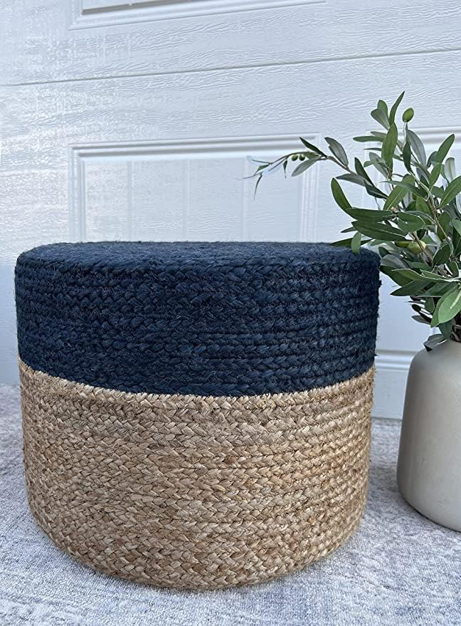 Rosecliff Heights Round Boho Pouf - Wayfair Canada