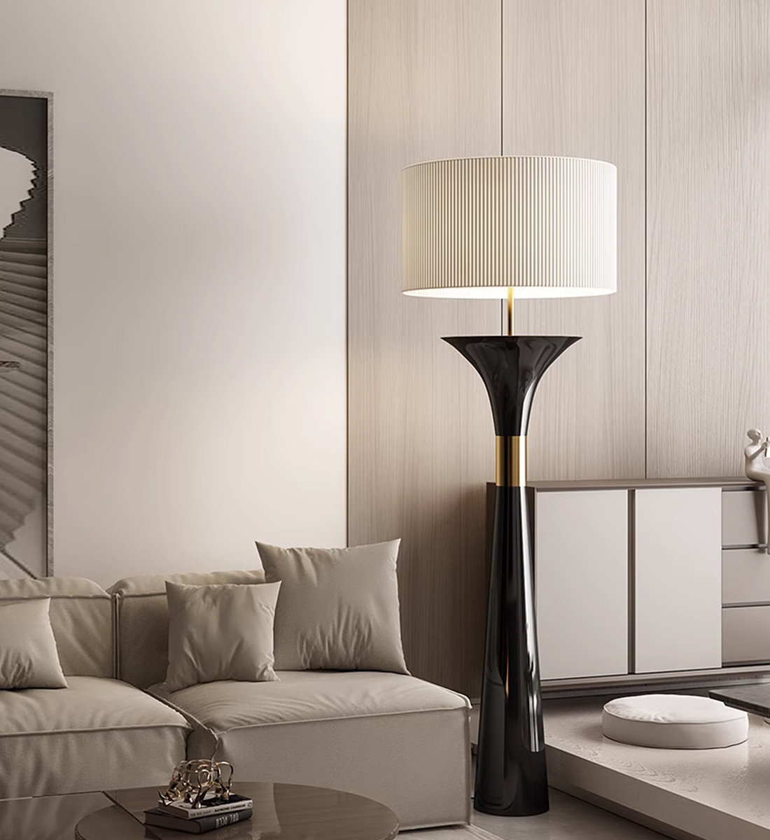 Hokku Designs 62.99" Unique/Statement Floor Lamp | Wayfair