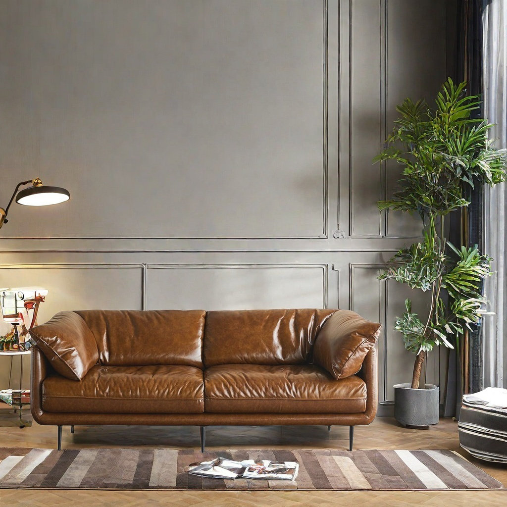 Walkoly Retro Light Luxury High End Sofa | Wayfair