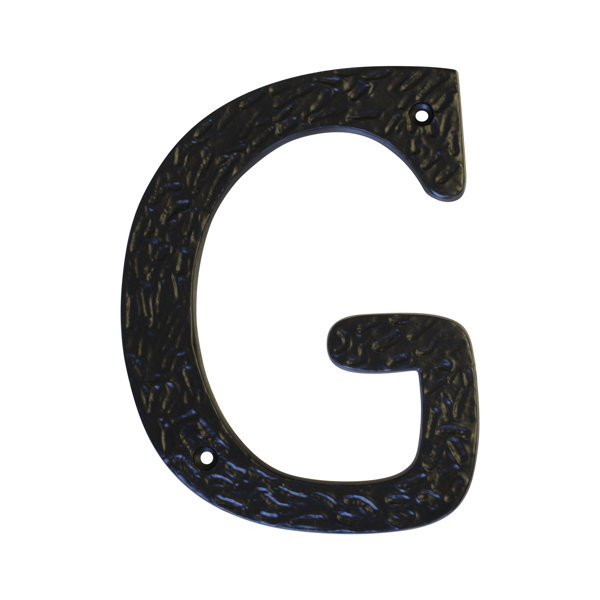 RCH Supply Company 6'' H Metal House Letter & Reviews | Wayfair