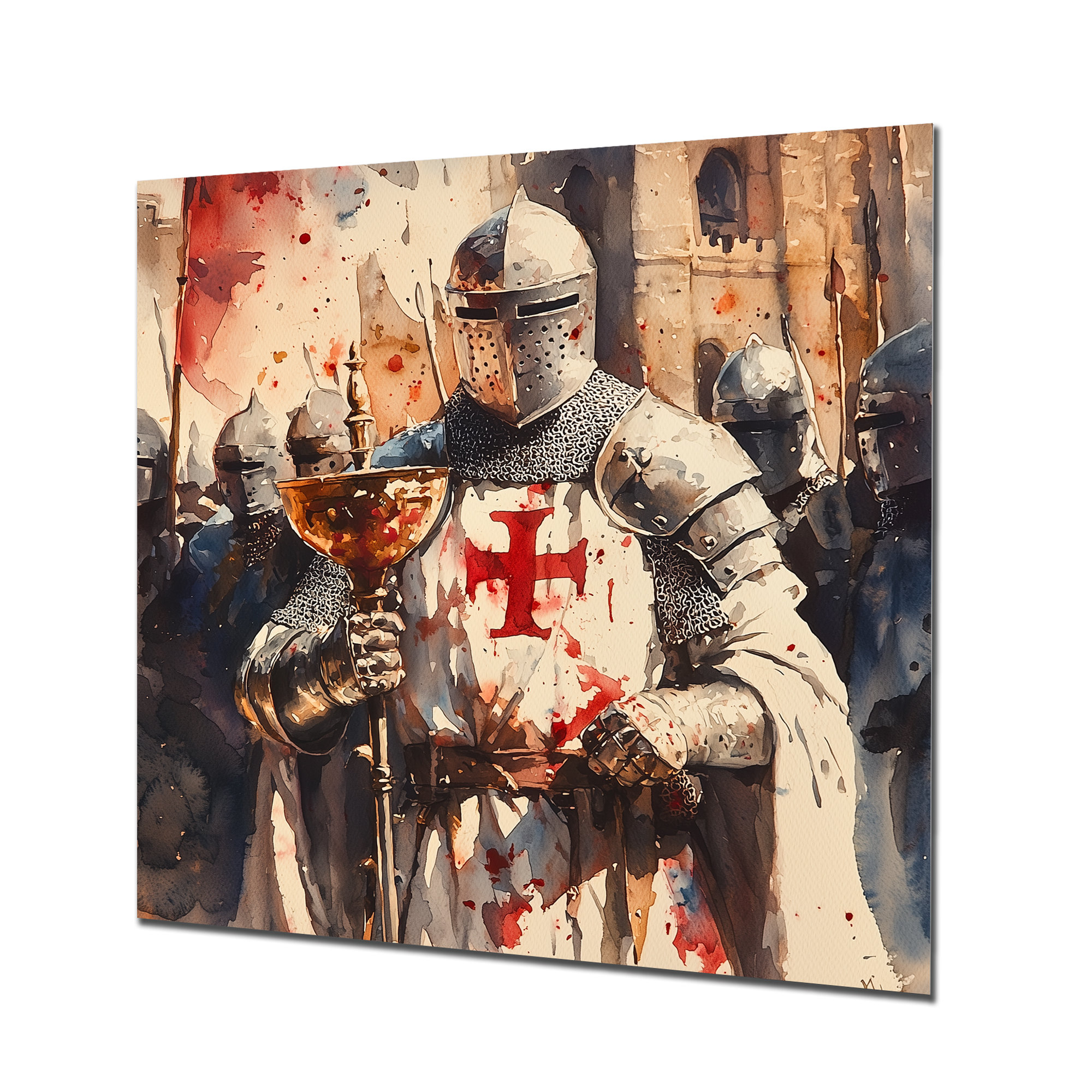 Latitude Run® The Crusades Soldiers Of Louis Ix - Army Soldiers Metal ...