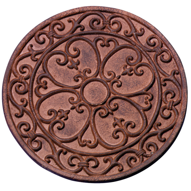 Astoria Grand Gallucci Weather Resistant Metal Stepping Stone & Reviews ...