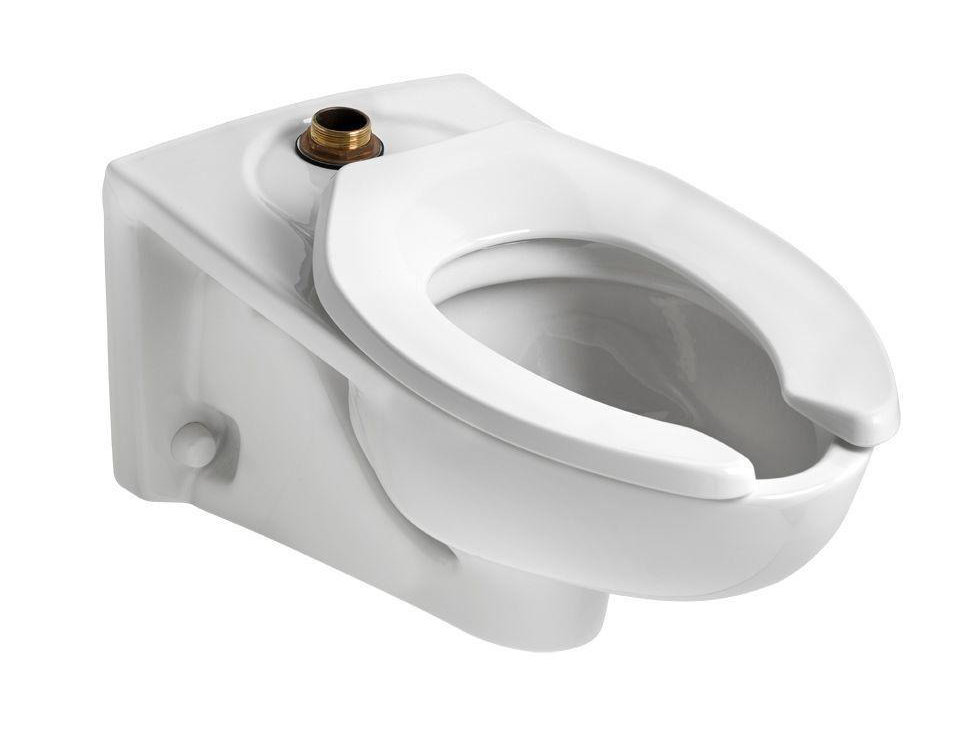 American Standard Afwall Millennium Flowise Elongated Toilet Bowl (Seat ...