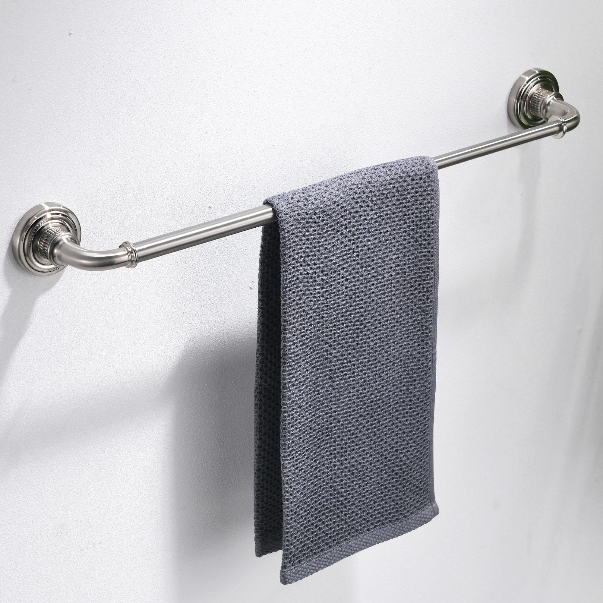 Viwebaily Bathroom Hardware Set 4-Pieces Bathroom Towel Rack 24 Inches ...