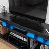 Wade Logan Chappa 63.78'' TV Stand for TVs up to 70", Modern Media ...