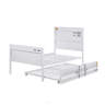 Williston Forge Metal Platform Bed With Cargo Container Design And Full ...