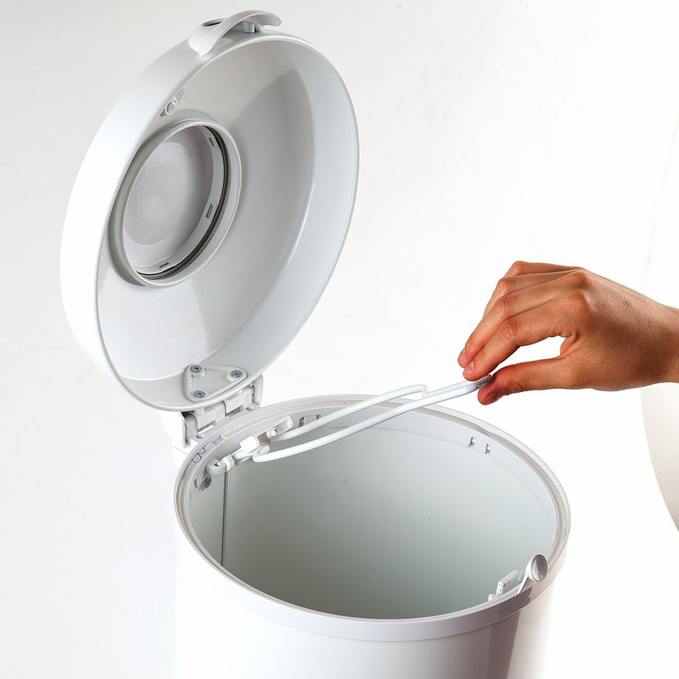 Bubula Steel Manual Lift Trash Can - Wayfair Canada