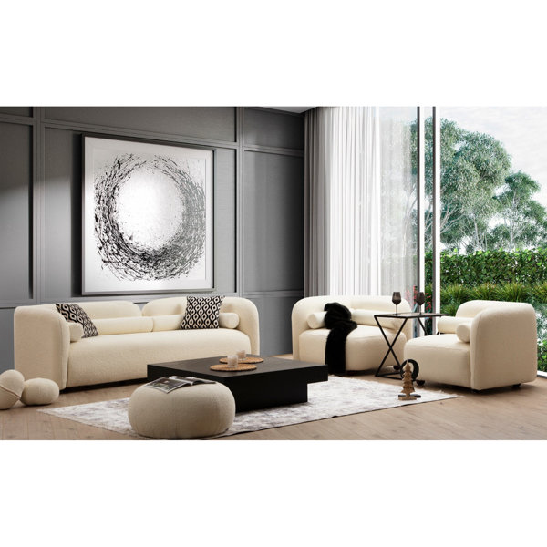 Bless international 89.8" Upholstered Modular Sofa | Wayfair