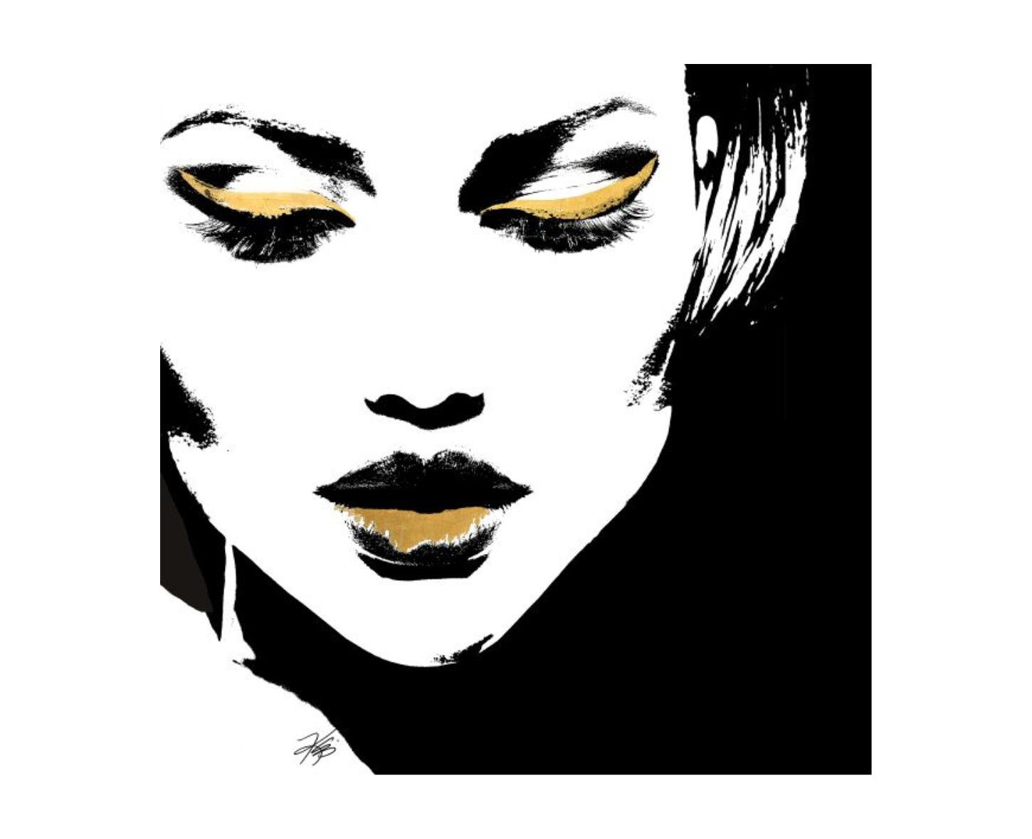 Chelsea Art Studio Glam Rock VII by Kelli Ellis - Painting on Canvas ...