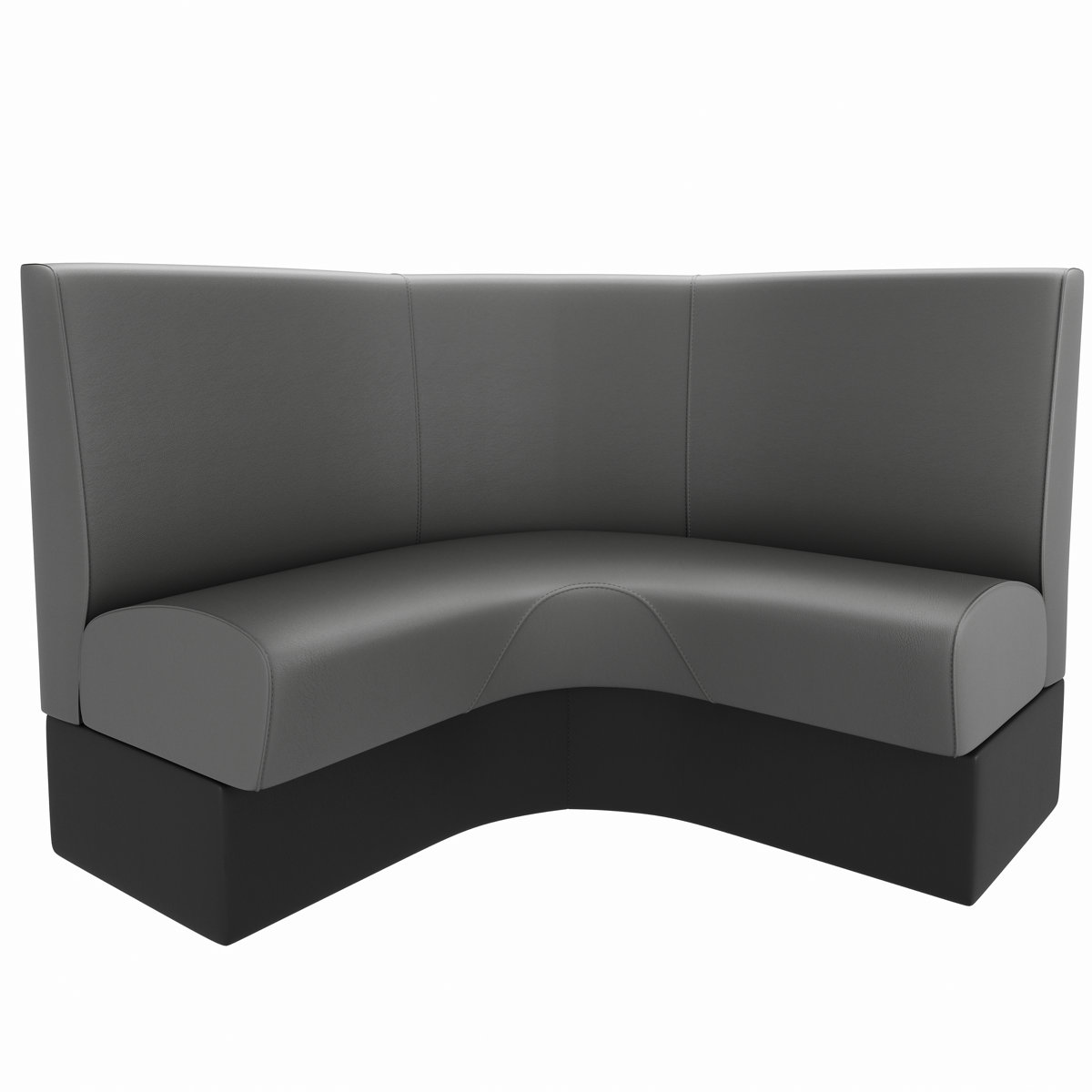 QA Group 1/2 Circle U-Booth, Private Corner Booth (Pack of Two 1/4 ...