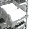 Seville Classics 24" W NSF-Certified Commercial 7-Tier 12-Bin Storage ...