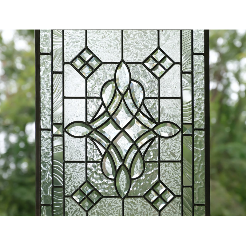 Red Barrel Studio® Stained Glass and Beveled Window Panel & Reviews ...