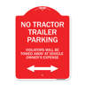 Signmission Designer Sign - Parking Restriction Sign No Tractor Trailer ...