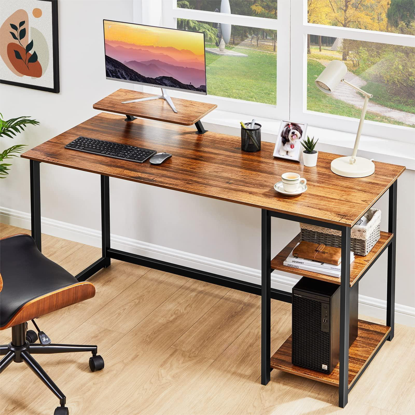 17 Stories Metal Base Computer Desk - Wayfair Canada