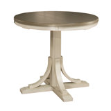 Beachcrest Home™ Authement Solid Wood Dining Table & Reviews | Wayfair