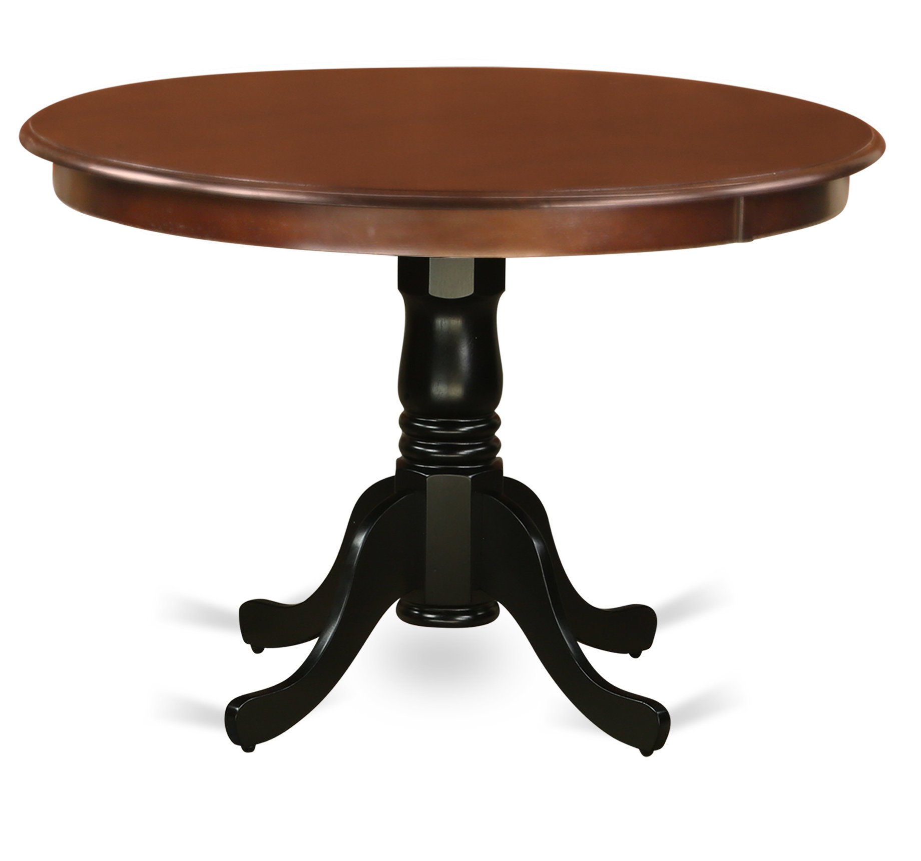 Charlton Home® Cherrywood 42'' Solid Wood Pedestal Dining Table ...