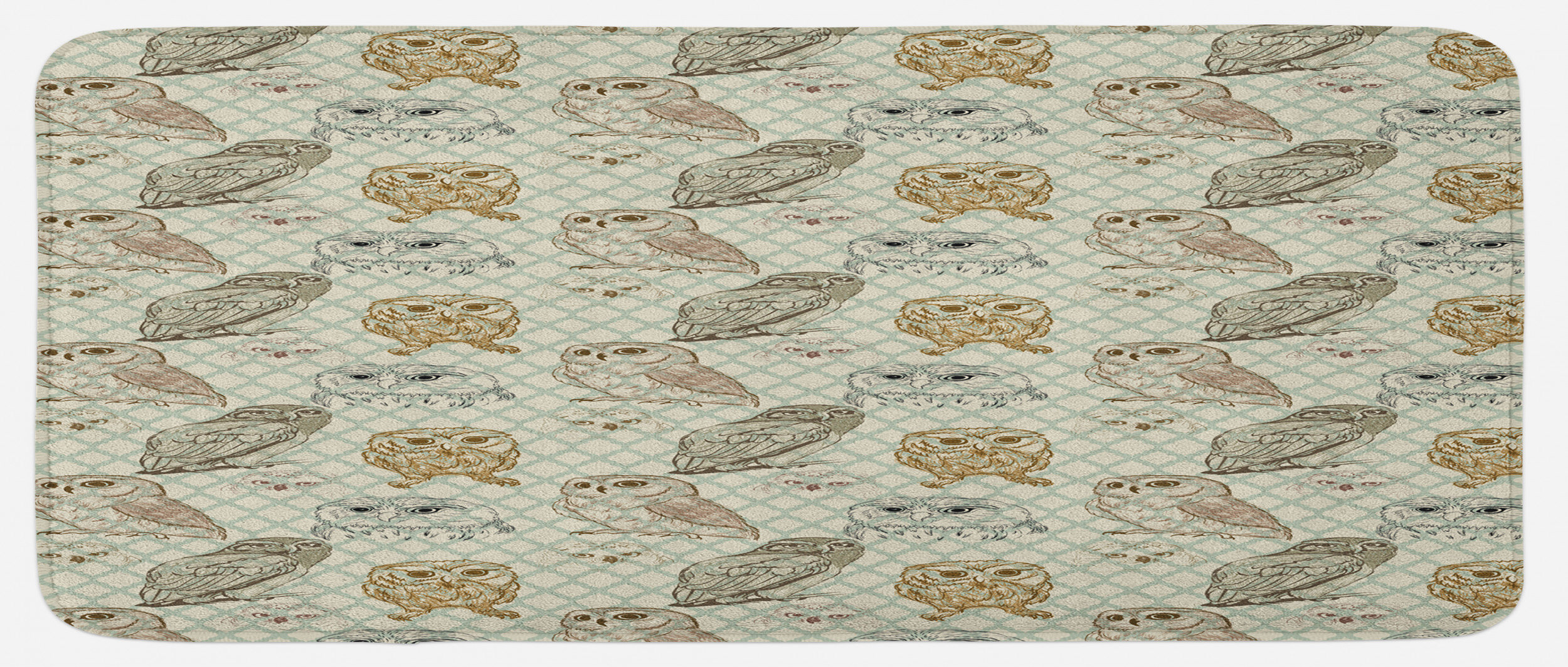 East Urban Home Cool Looking Owls Different Shapes And Sizes Drawing ...