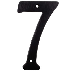 Stone Harbor Hardware 4'' H Metal House Number | Wayfair