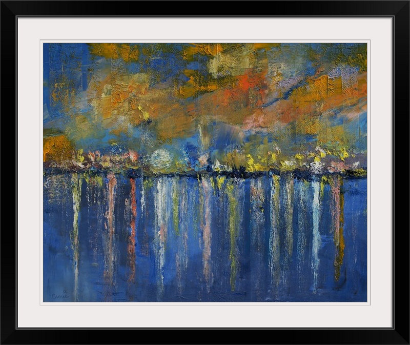 Highland Dunes Massengill Nocturne Seascape' by Michael Creese Painting ...