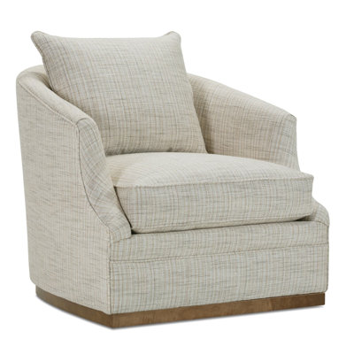 Rowe Furniture Kara 33" W Polyester Swivel Armchair | Perigold