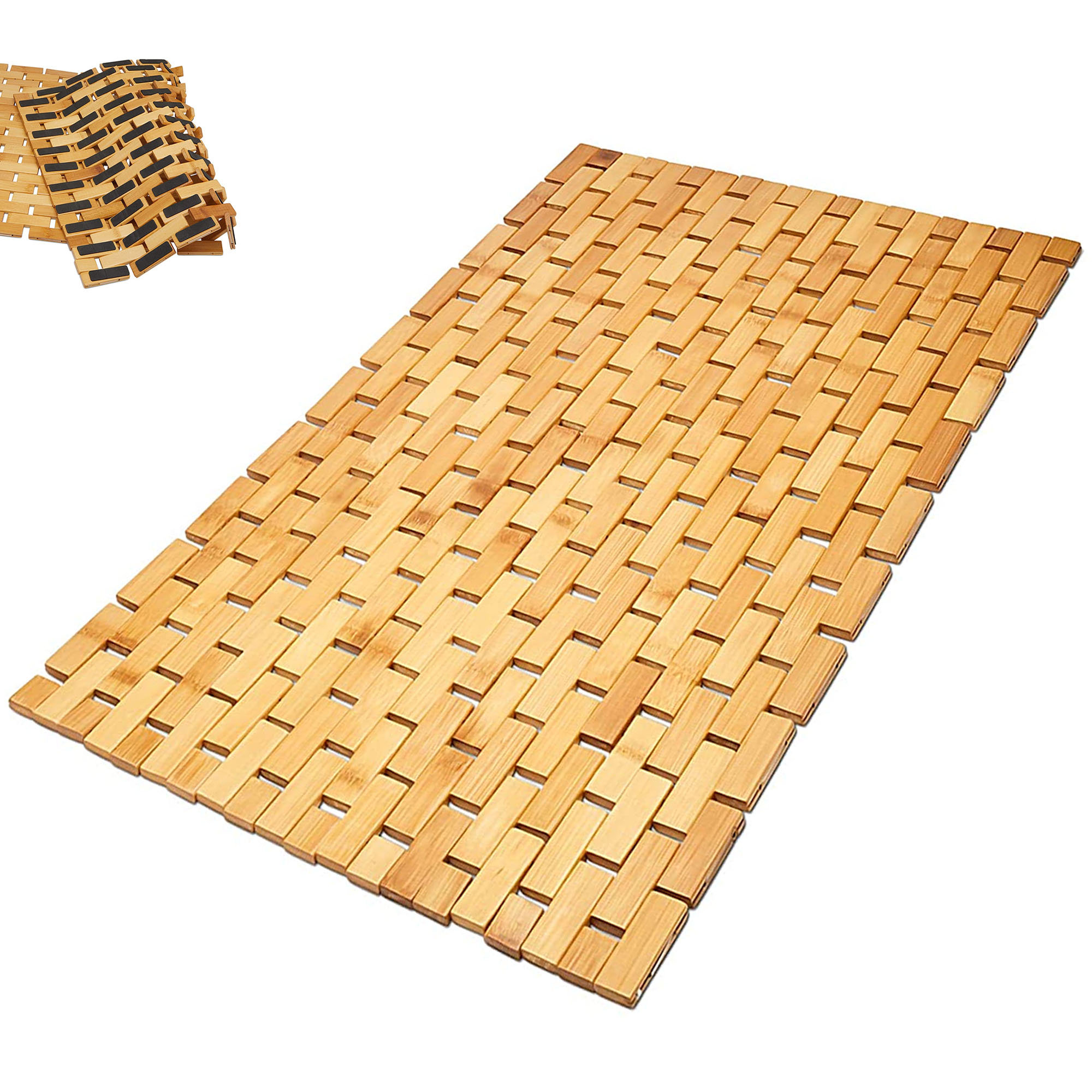 Morvat Bamboo Bath Mat | Wayfair