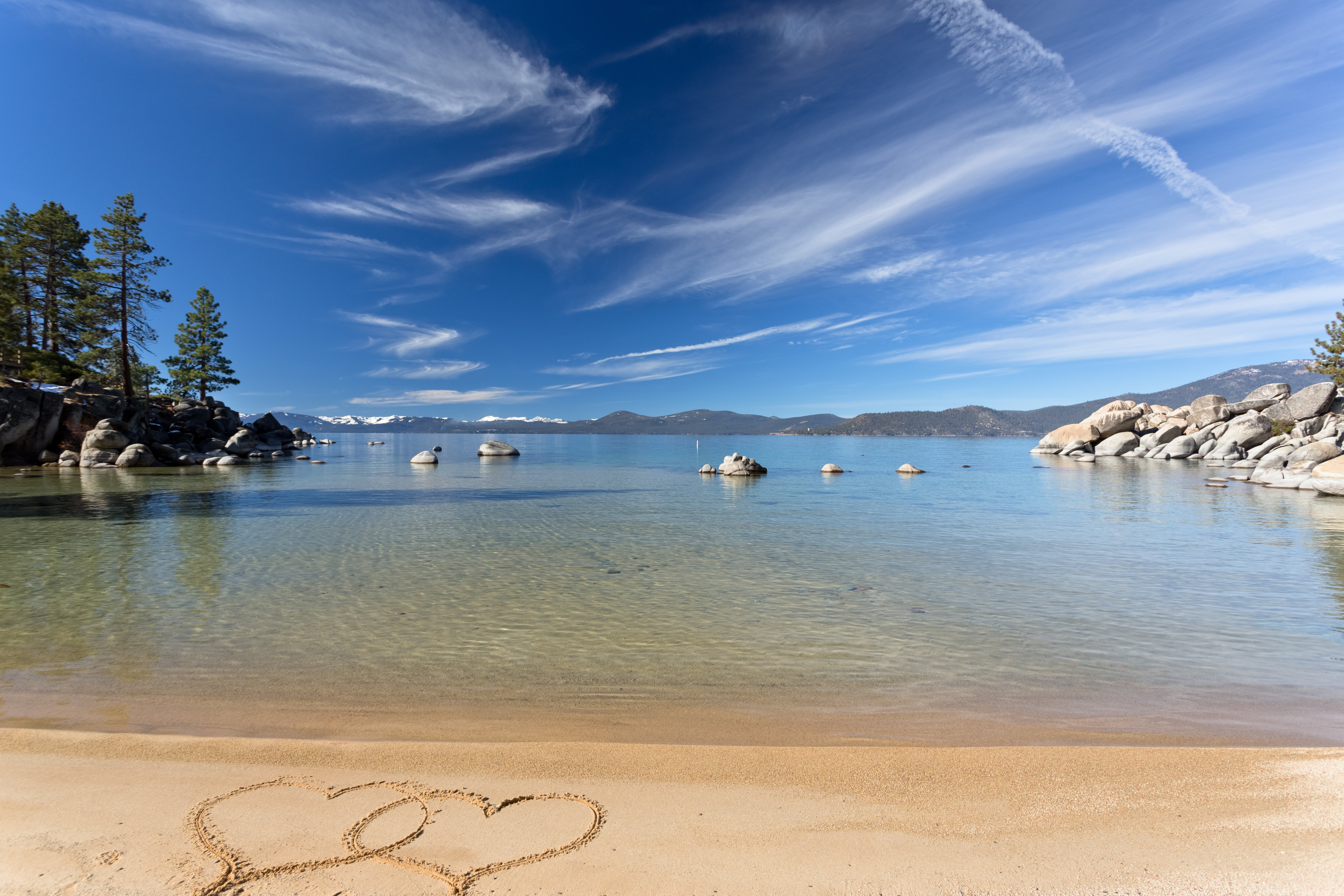 Highland Dunes Lake Tahoe - Wrapped Canvas Photograph | Wayfair