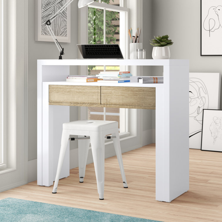 Zipcode Design Christy 98Cm W Rectangular Writing Desk & Reviews ...