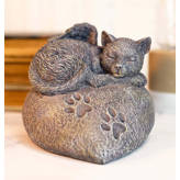 Design Toscano Cat Pet Memorials Forever in Our Hearts Statue & Reviews ...