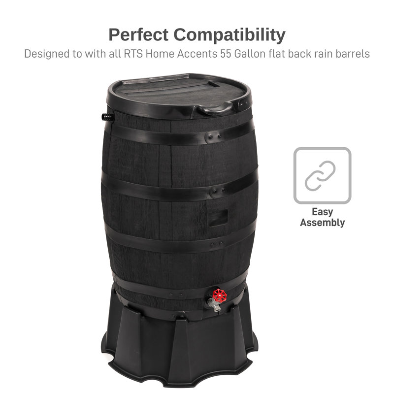 RTS Companies 55 Gal. Rain Barrel Stand & Reviews | Wayfair
