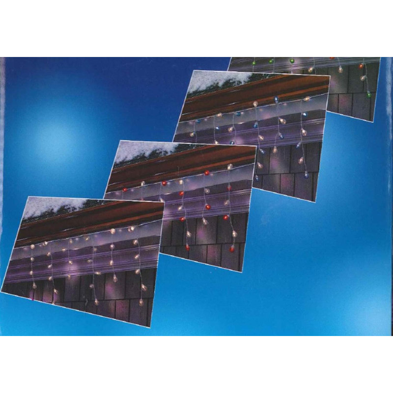Northlight Seasonal 100-Count G30 Globe Icicle Patio Lights | Wayfair